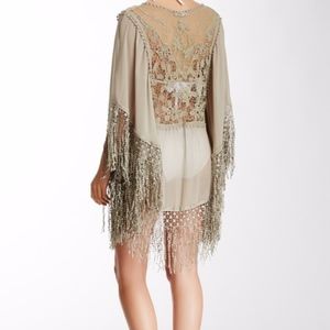 Despi | Swim | Despi Swimwear Silk Georgette Caftan In Topaz | Poshmark
